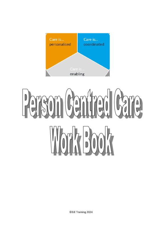 Person-Centred Care Workbook | NotesVilla